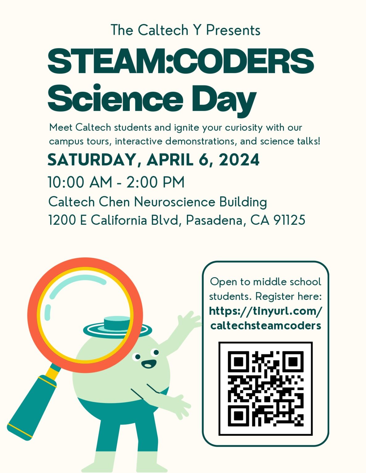 STEAMCODERS CALTECH SCIENCE DAY – NAACP PASADENA
